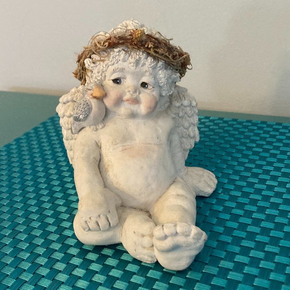 Dreamsicles | Accents | Cherub Figurine Blue Bird Dreamsicle ...